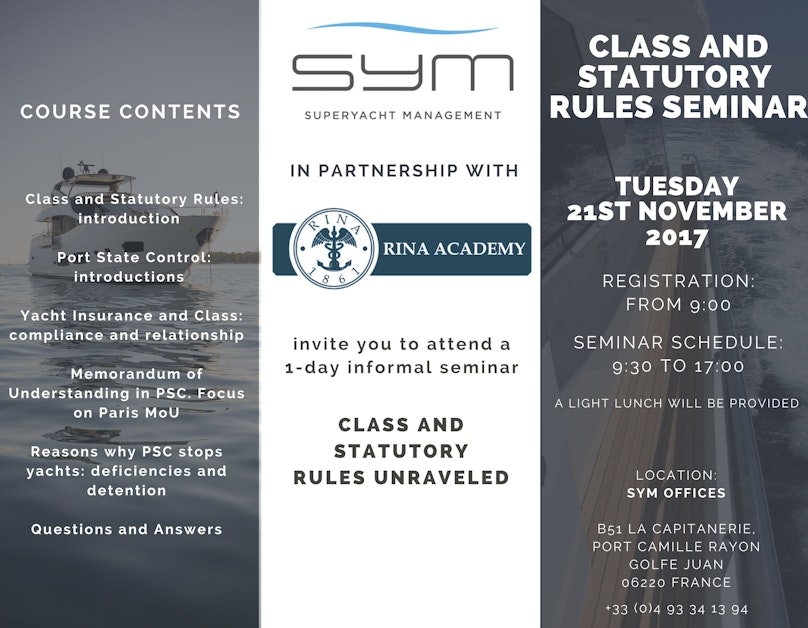RINA CAPTAINS SEMINAR - Fairport Global
